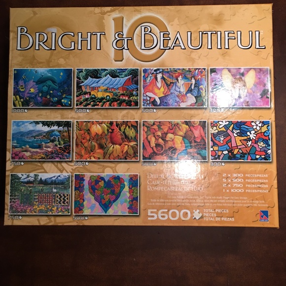 Games | Nwt 1 Bright And Beautiful Puzzles | Poshmark